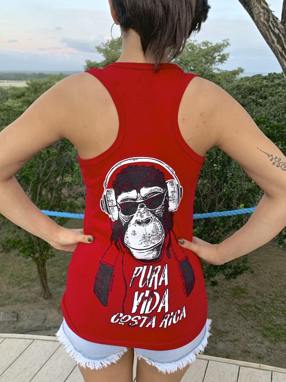 Women's Reggae Monkey Tank Top - Tank Tops Flip Flops Merchandise